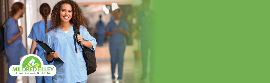 Train for your new career at Mildred Elley! Begin online, at home!